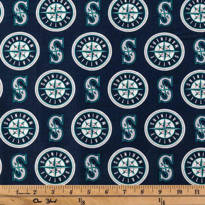 MLB Seattle Mariners Cotton Fabric | Hobby Lobby | 1193663